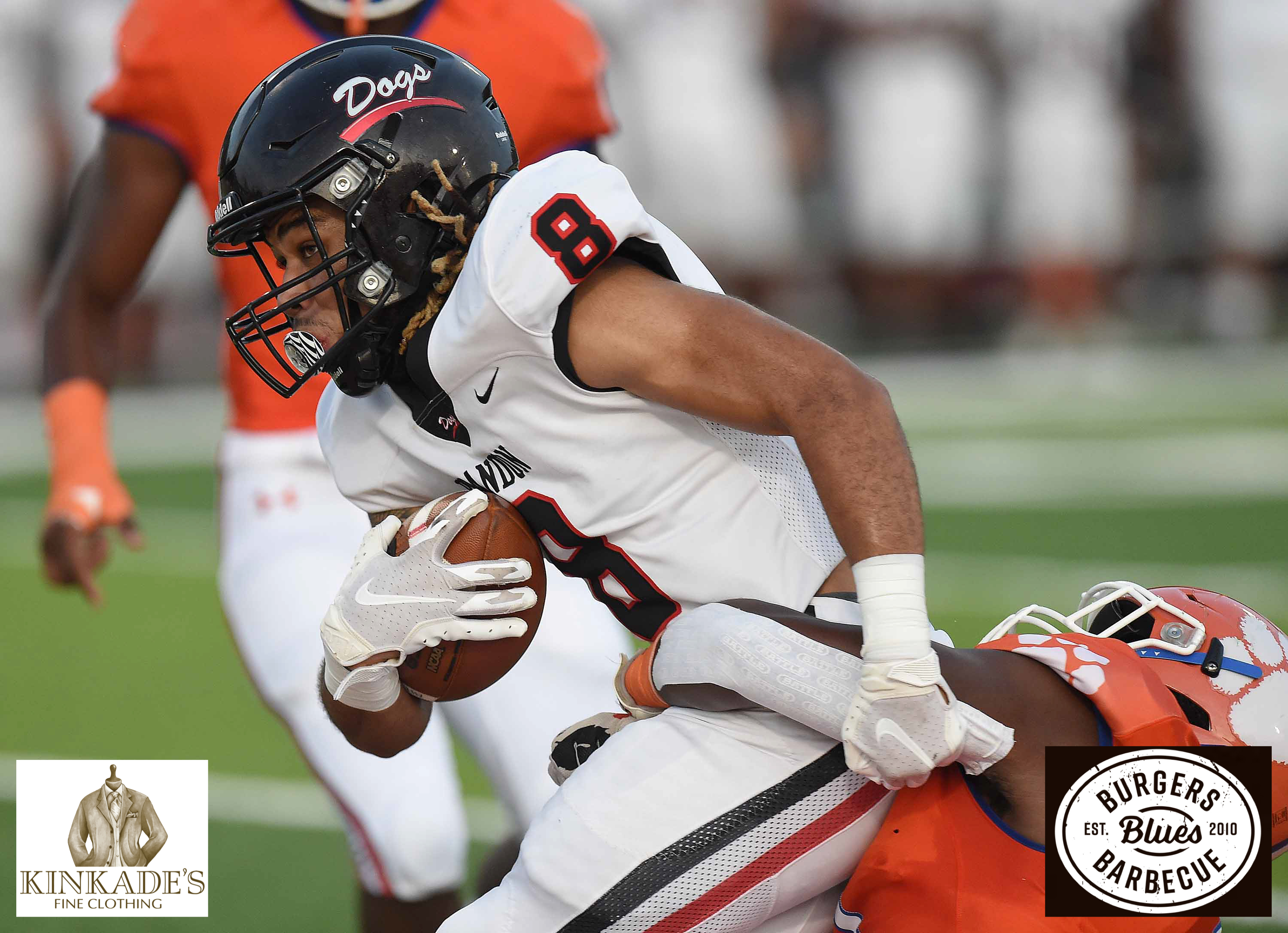 VIC SUTTON, ROBERT DUMAS JR. SCORE THREE TOUCHDOWNS EACH, MADISON ...