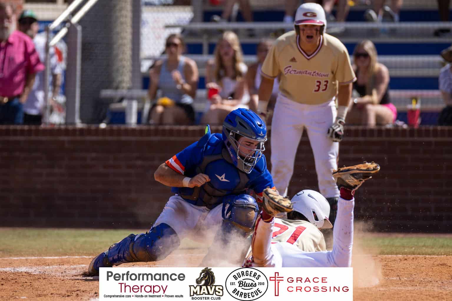 Germantown Mavericks (13-3) defeat Madison Central (6-12) 8-5 to sweep ...