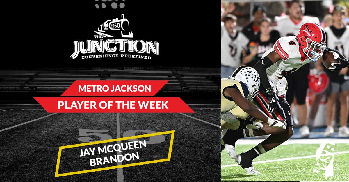 Junction Deli Metro Jackson Player of the Week 10-26-23 - Mississippi ...