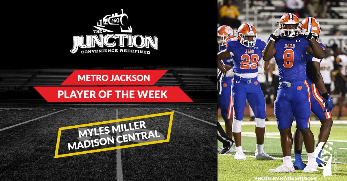 MADISON CENTRAL LINEBACKER MYLES MILLER EARNS JUNCTION DELI METRO ...