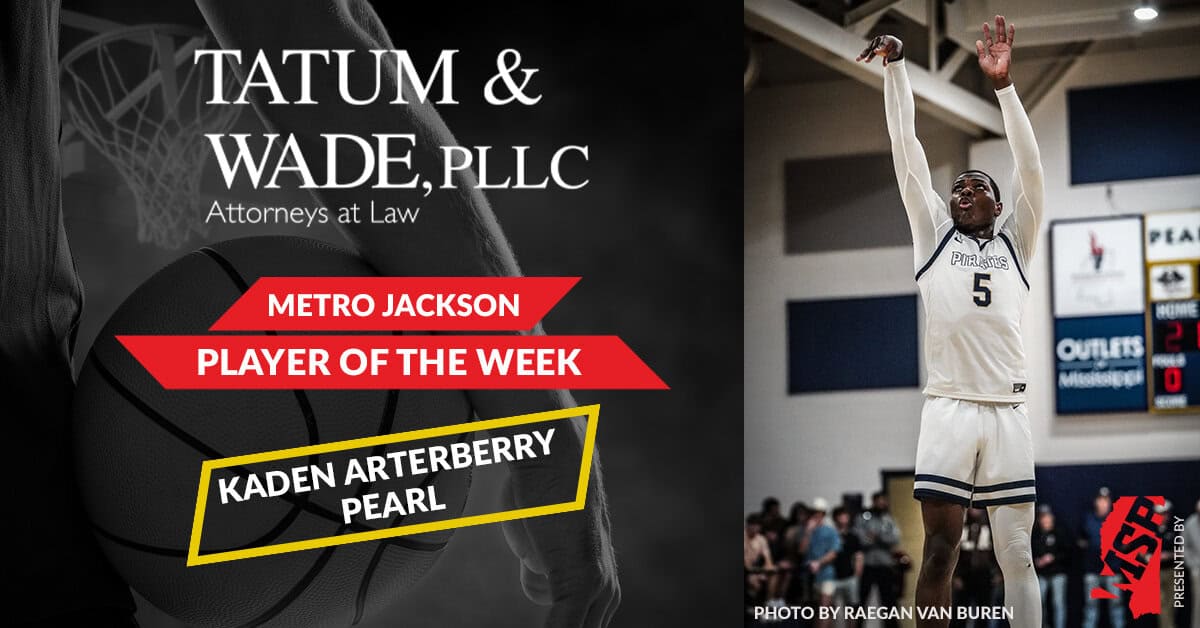 PEARL JUNIOR FORWARD KADEN ARTERBERRY EARNS TATUM AND WADE METRO ...