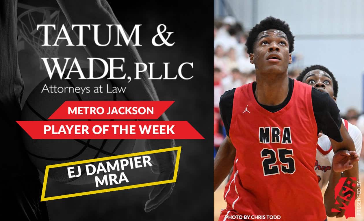 MRA SOPHOMORE CENTER EJ DAMPIER EARNS TATUM AND WADE METRO JACKSON BOYS ...