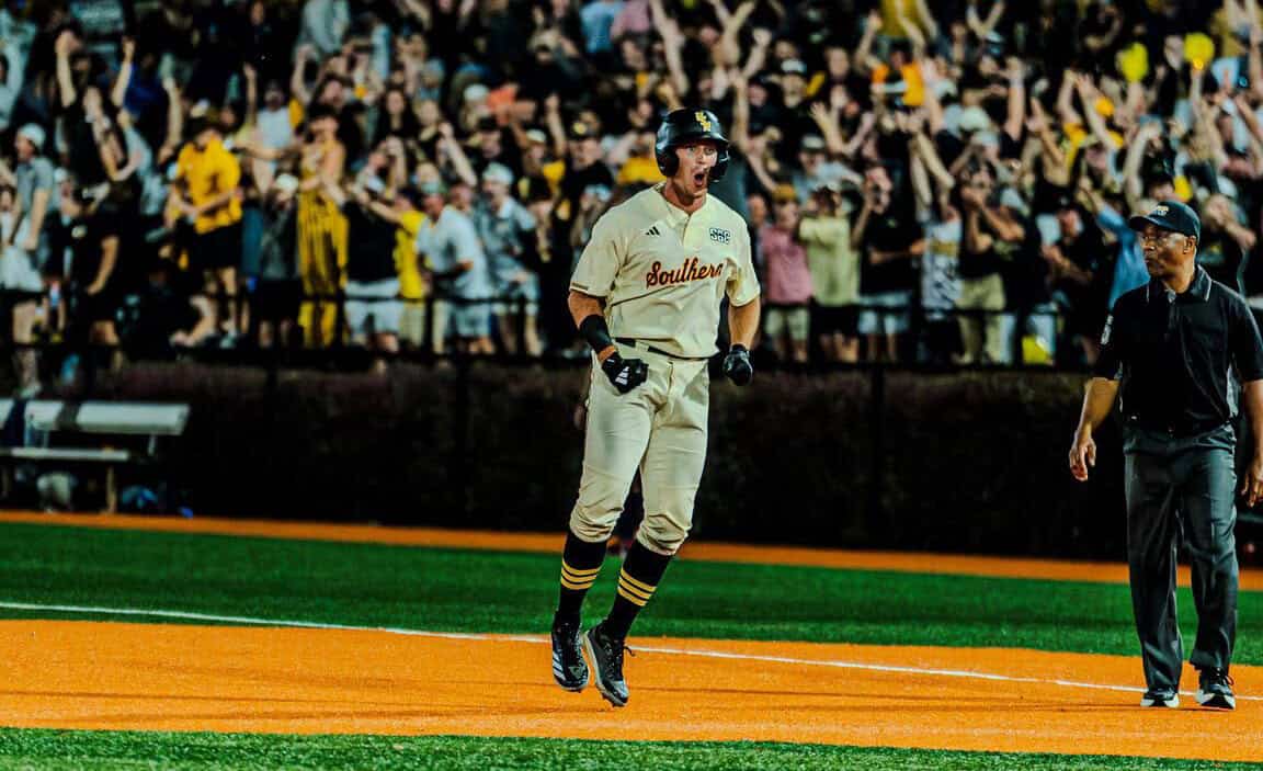 JUNIOR CATCHER TUCKER STOCKMAN HITS RBI SINGLE WITH TWO OUTS IN THE ...